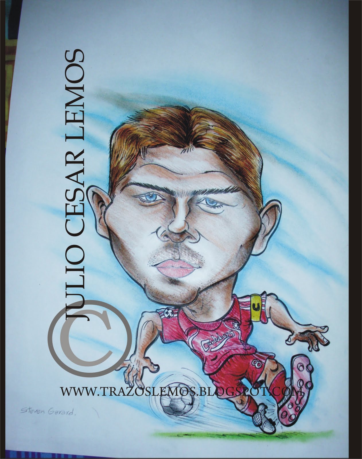 TRAZOS LEMOS: Steven Gerard.