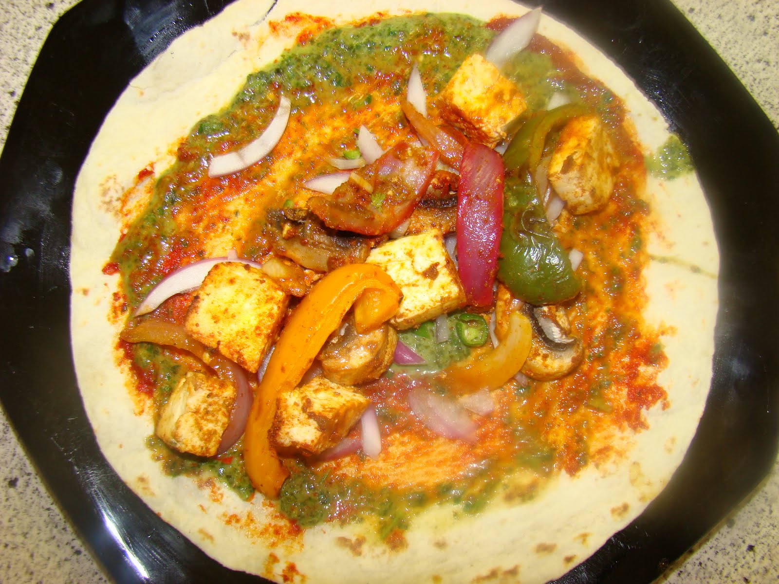 My Favorite Recipes Collection: Paneer Kathi Roll