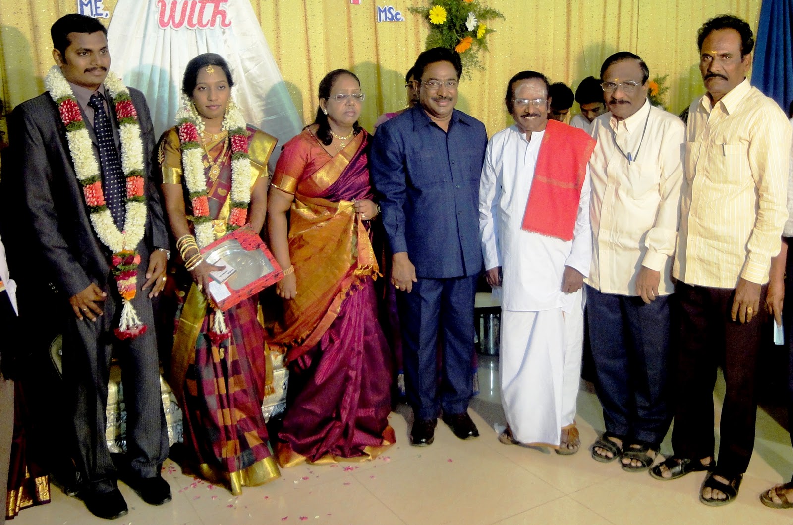 Viluthugal News: Trichy Muthamil Panpattu Maiyam blesses newly married ...