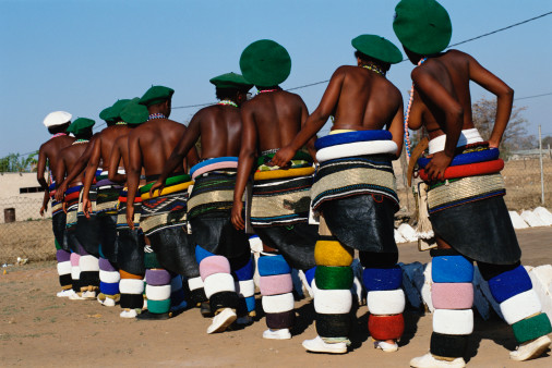 The Beret Project: Ndebele initiates in Gauteng Province, South Africa