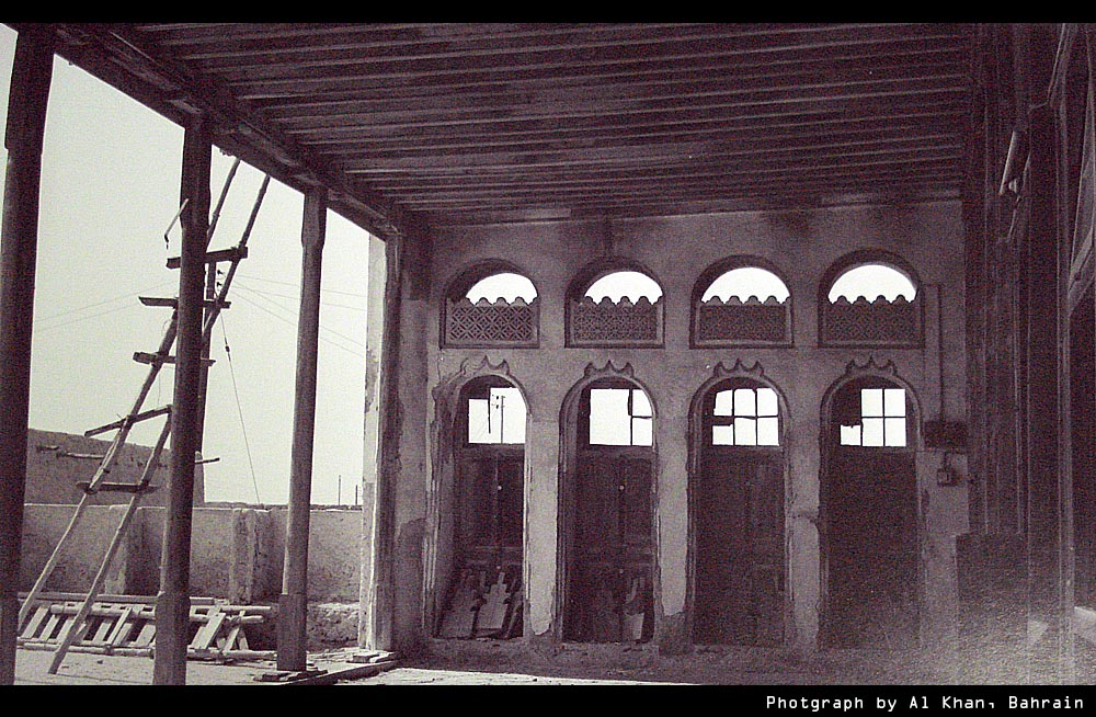 Sultan Yaqub: Old House Architecture Photograph, Bahrain