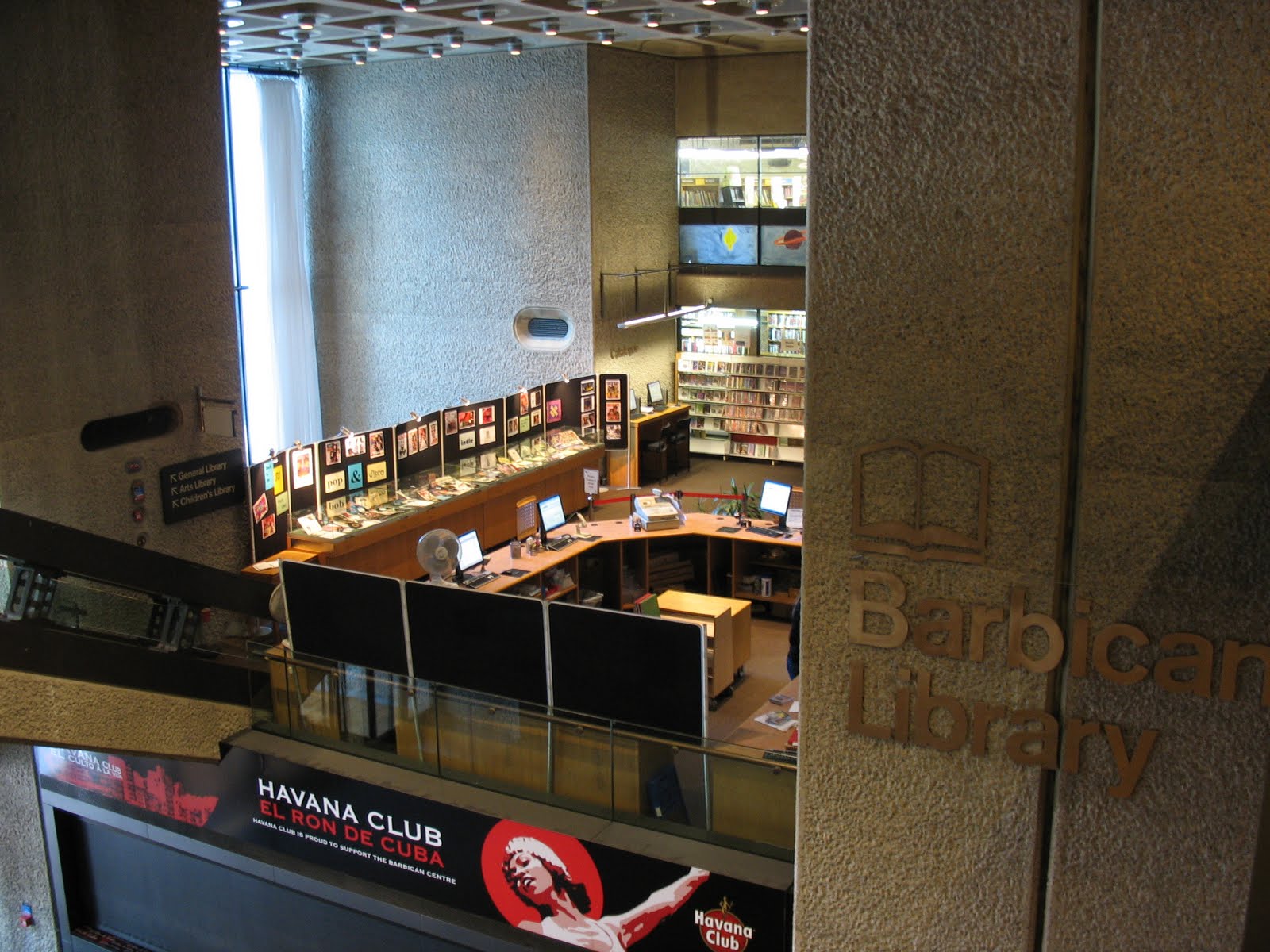 Traci Across the Pond: The Barbican Library - July 6