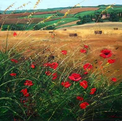 Aspen Paintings by Contemporary Aspen Artist Jennifer Vranes, Birch ...