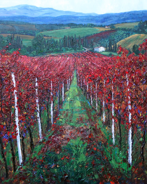 Aspen Paintings by Contemporary Aspen Artist Jennifer Vranes, Birch ...