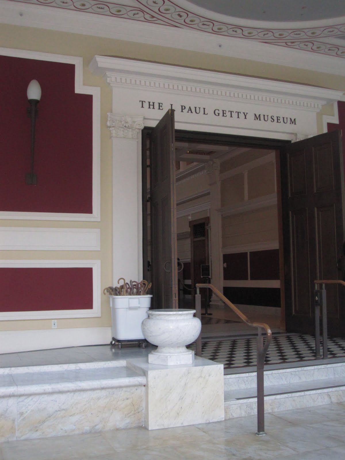 Bern-Baby-Bern: "Tea By the Sea" at the Getty Villa