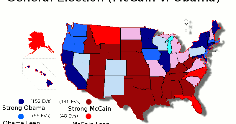 Frontloading HQ: The Electoral College Maps (6/3/08)