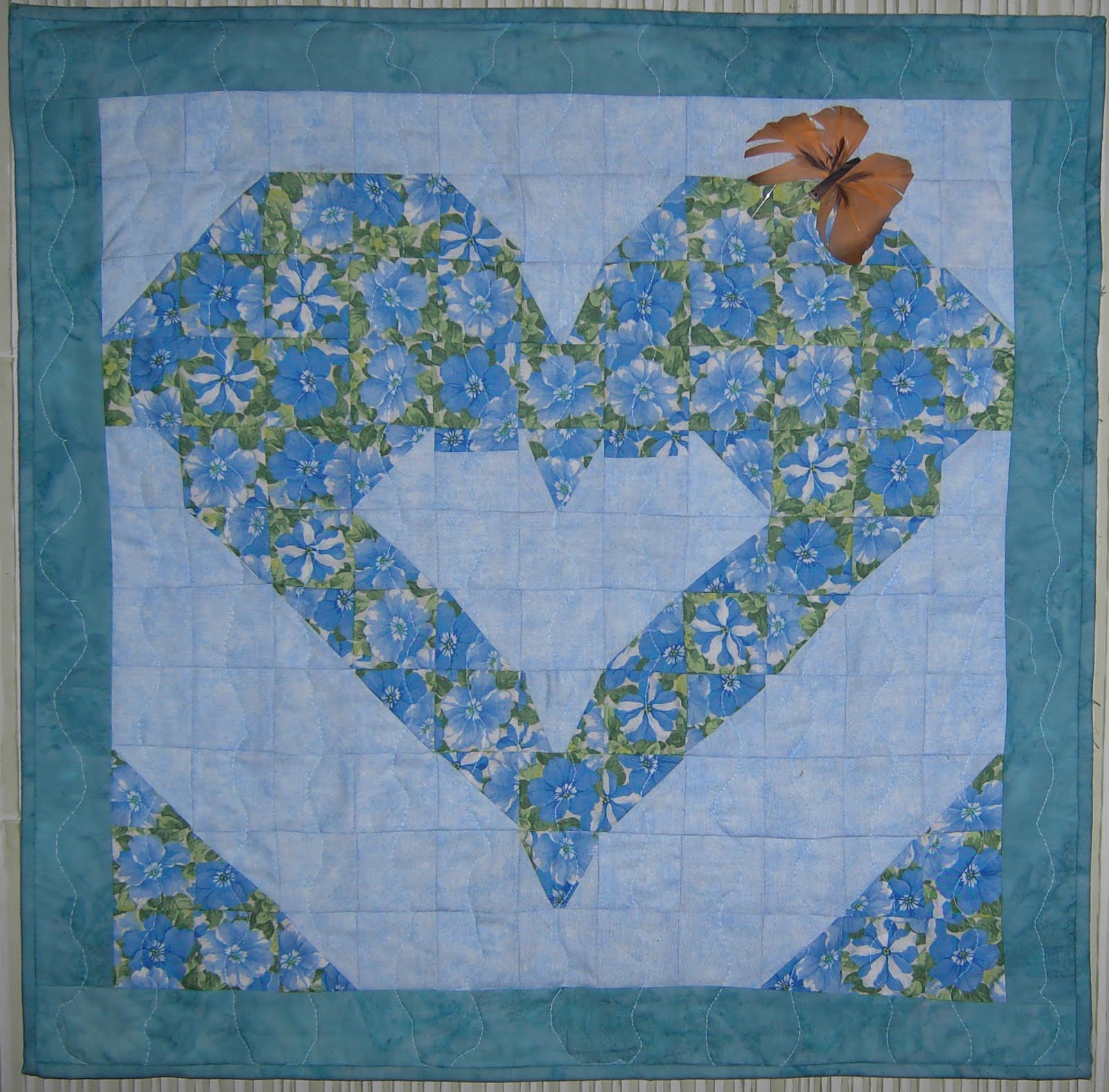 Charlotte's stuff: Patchwork Coeur Saint-Valentin