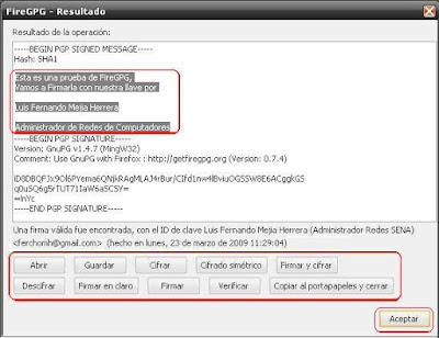 Howtos: HOWTO FireGPG