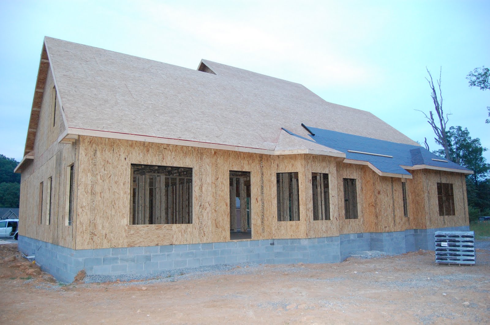 Home Building Project: Framing Completed