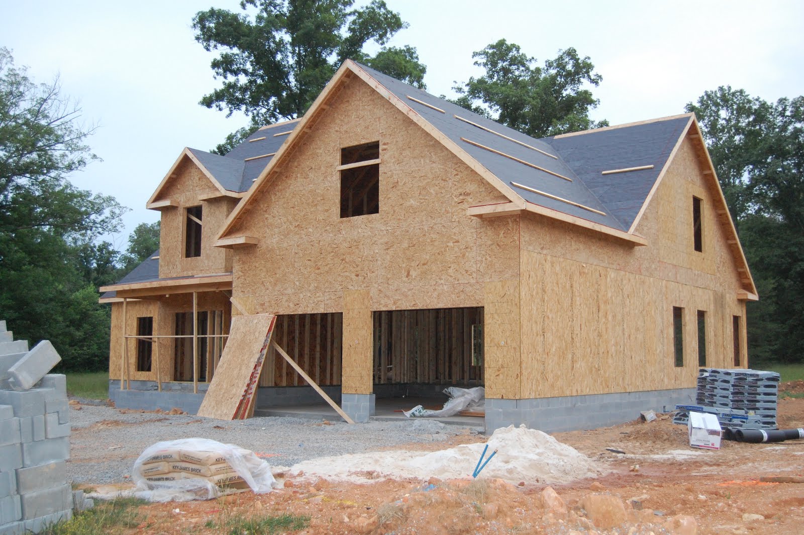 Home Building Project: Framing Completed