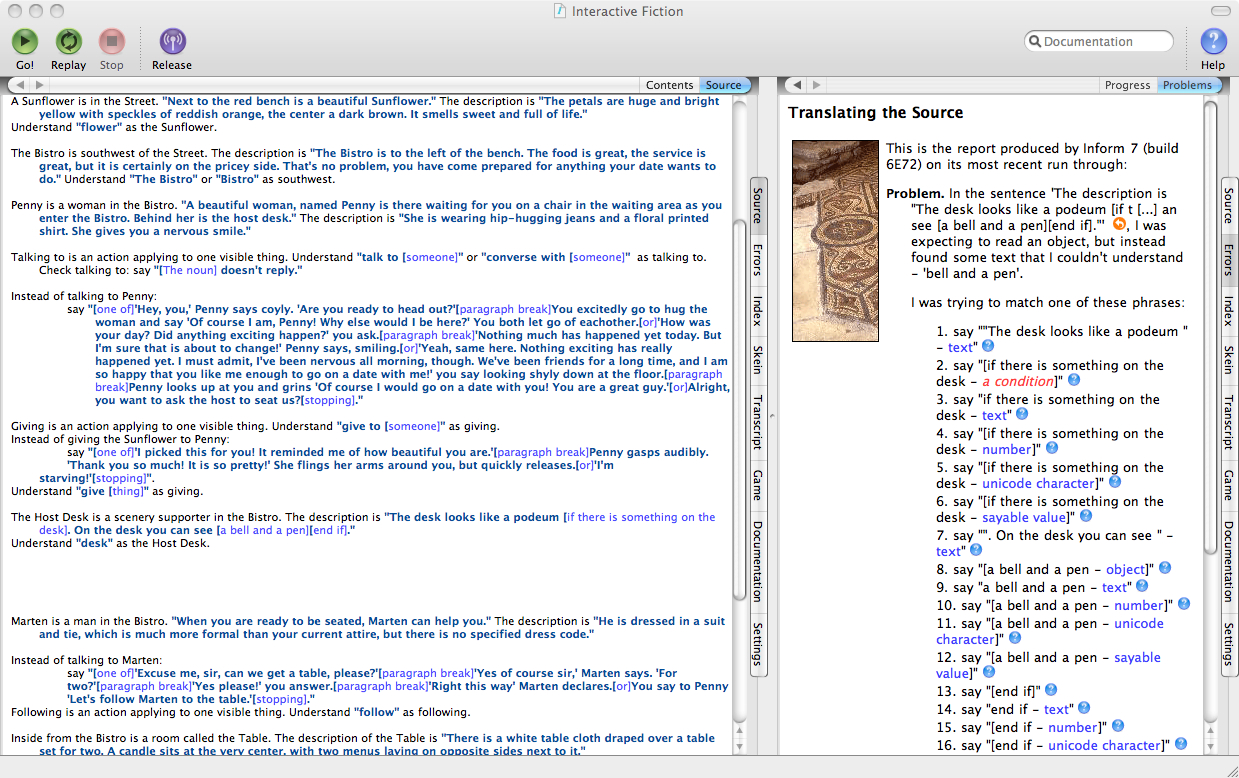 Alicia's Electronic Lit Blog: Interactive Fiction: an Adventure