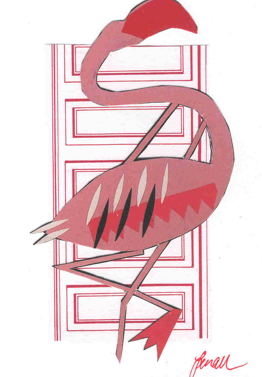 Plethora of Color: Flamingo Cards