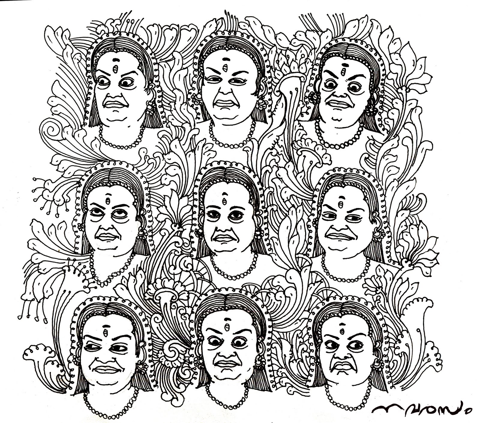 advantageous mishaps: navarasa