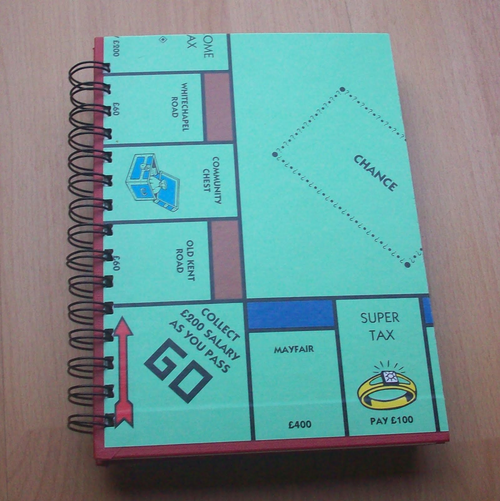 Crafting Barn: Monopoly Notebook