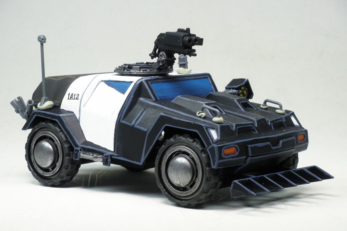 Zorcon's Word: Arbites (counts-as) Rhino WiP