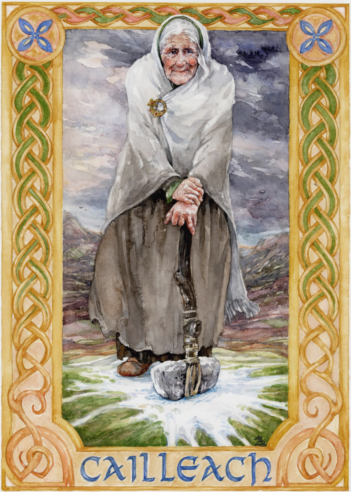 Illustration / Art Dispatch: Cailleach From Winter Theme