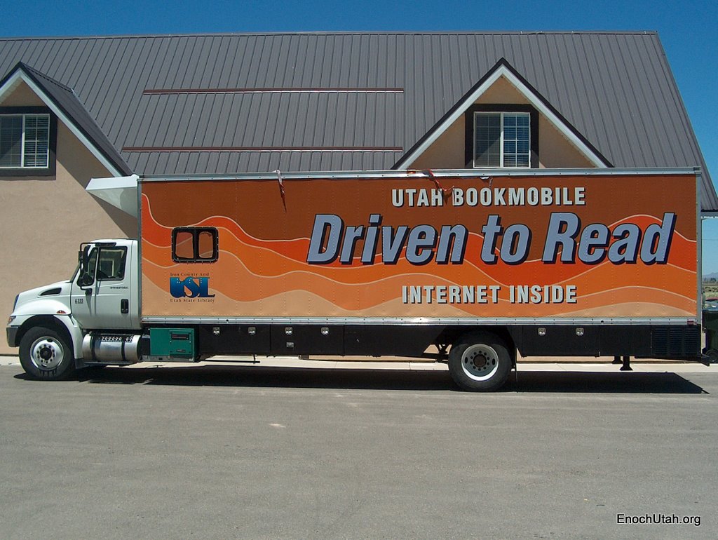 Public Library & Bookmobile | Enoch City, Utah | Scenic Enoch UT!