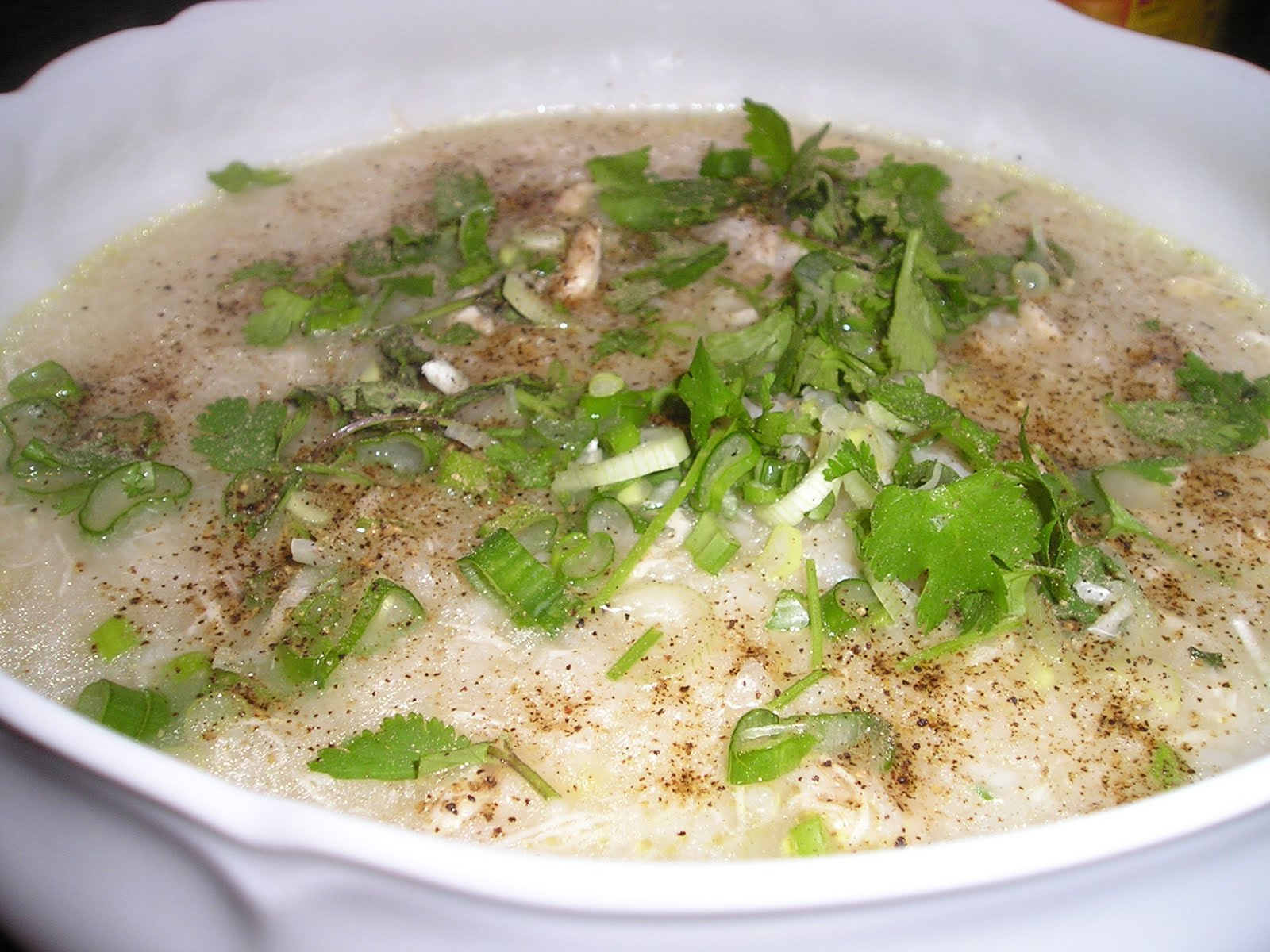 Cuisine du Viet Nam: Soupe de riz Chao gà