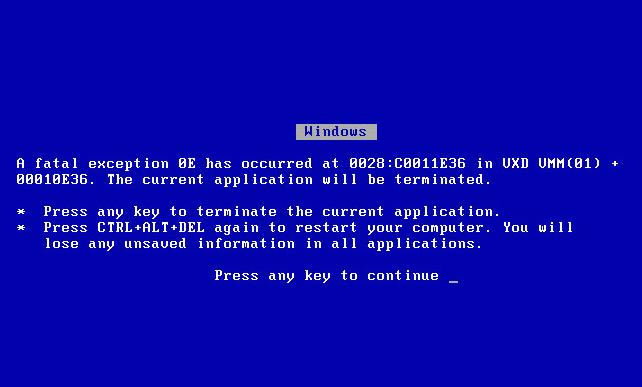 All Things Quality: The Blue Screen of Jeff