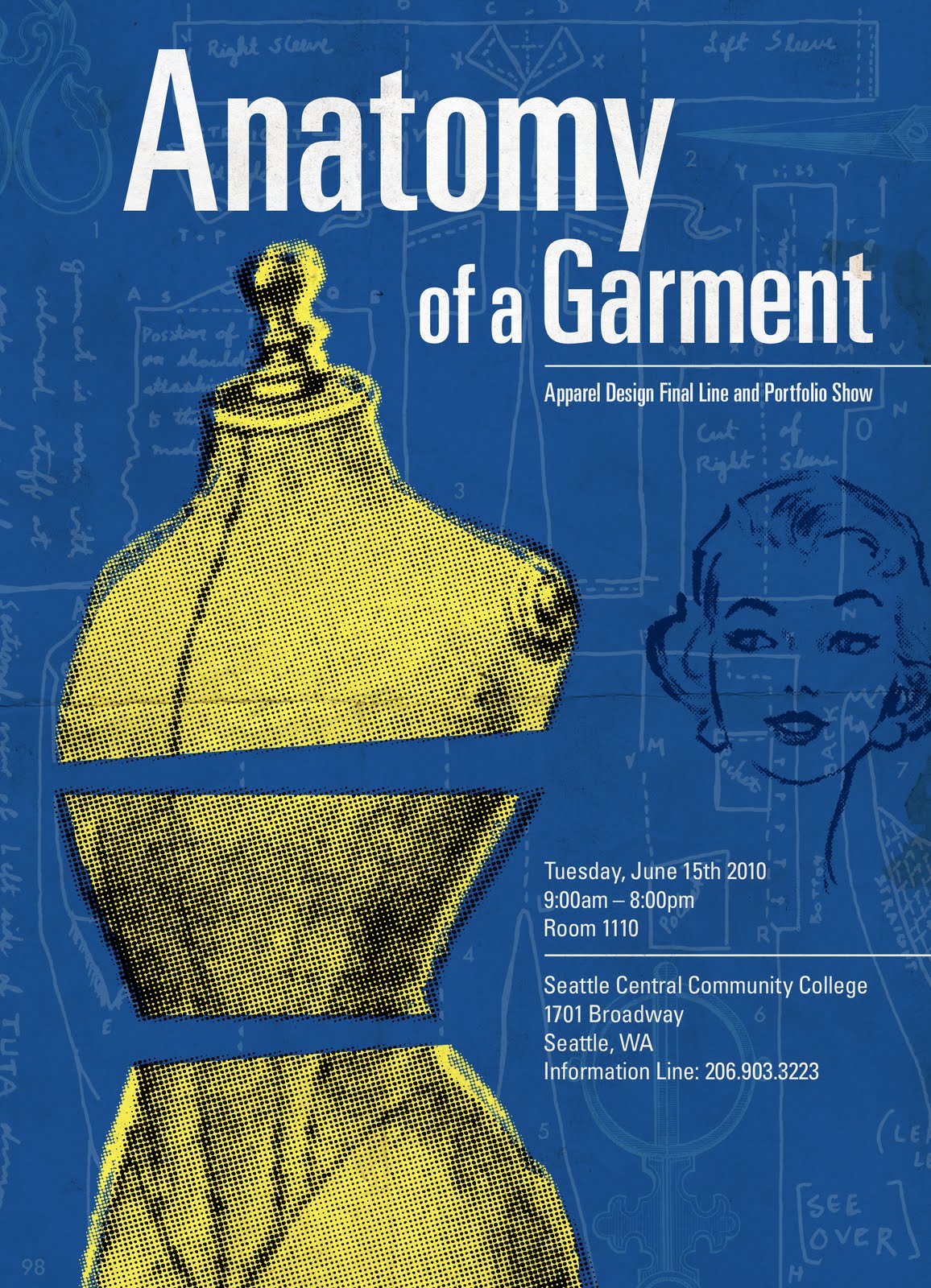 Cornfed In Seattle: Anatomy of a Garment Poster