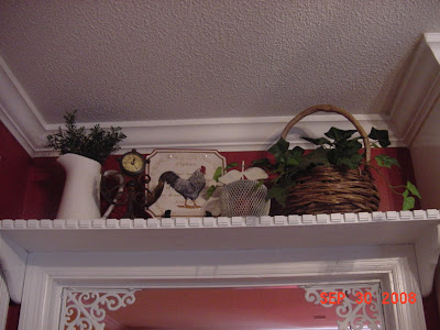 The Happy Homebody: Decorating Above Windows and Doors & An Award