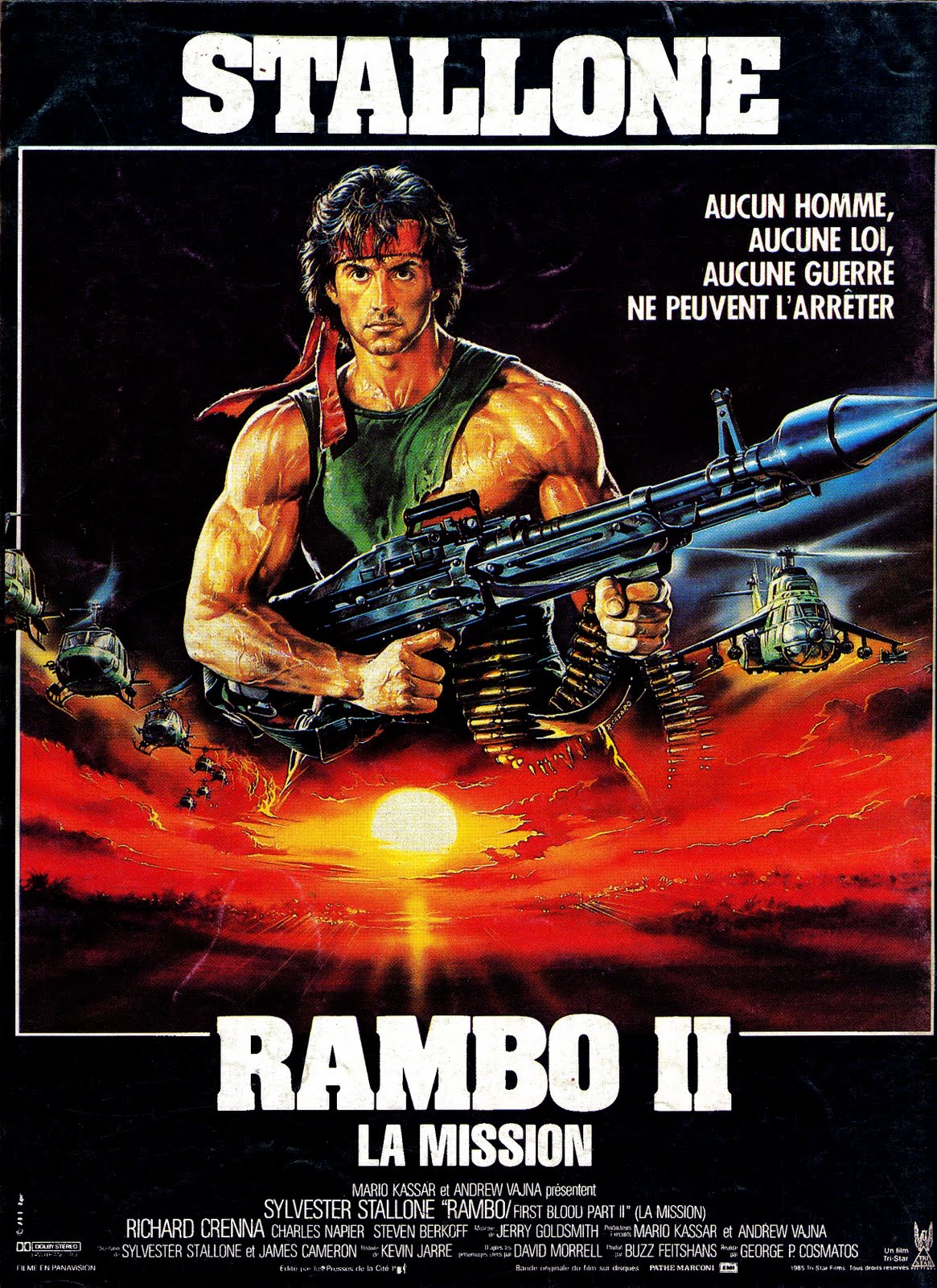 BACK TO THE MOVIE POSTERS: Rambo 2, la mission