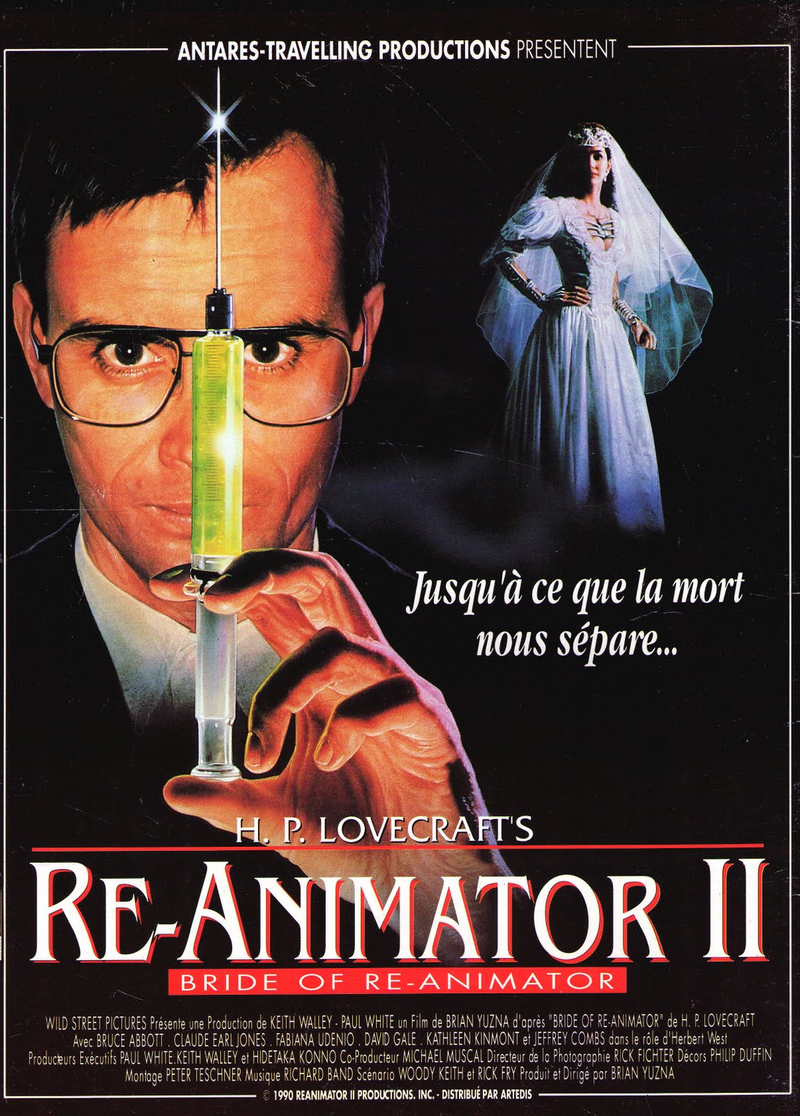 BACK TO THE MOVIE POSTERS: Ré-animator II, bride of re-animator