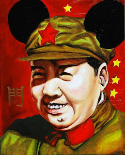 Bright Lights and a Right Brain translated:: Mickey Mao painting from ...