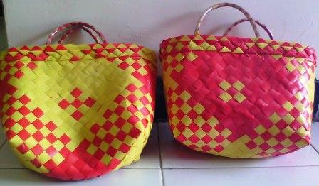 Galery Tas Anyaman Plastik: Tas Anyaman Model - Model Standart