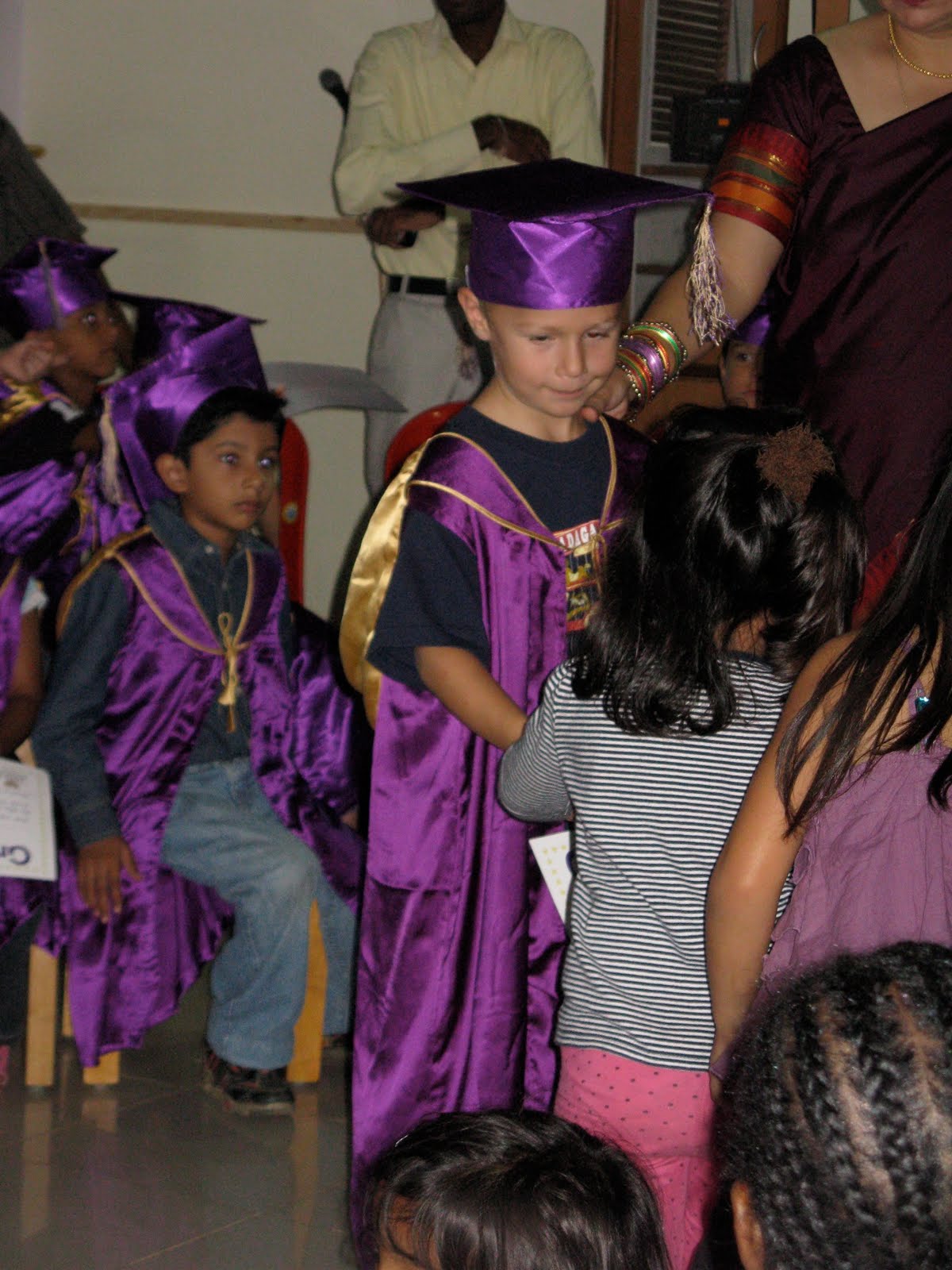 Annika and Auggie move to India: August's Graduation