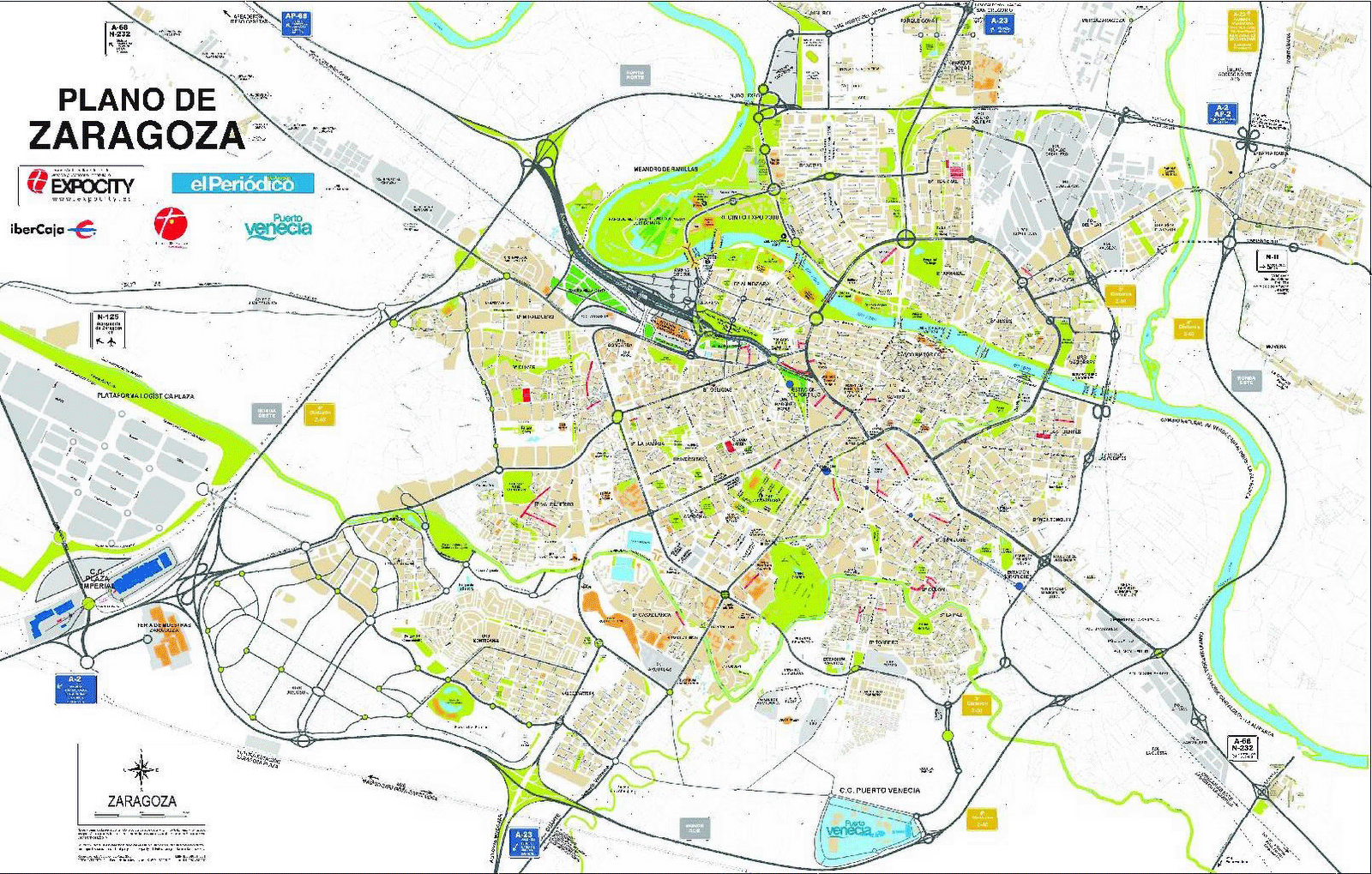 zaragozacool: plano zgz 2009