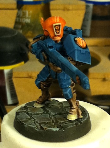 40k Hobby Blog: Another Tau Test:Blue