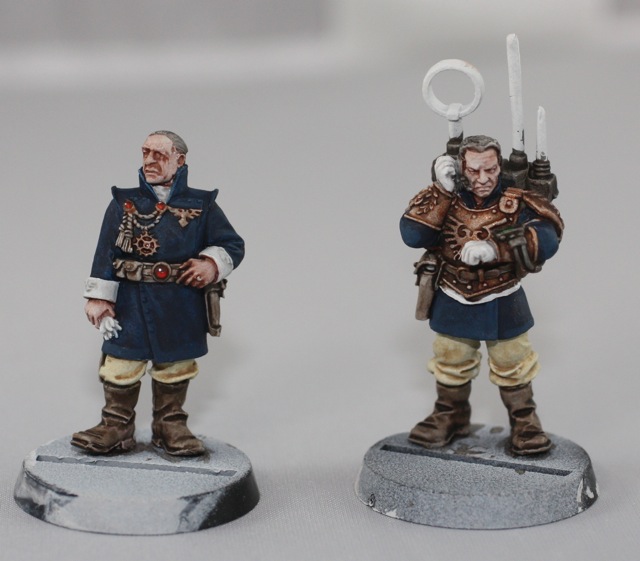 40k Hobby Blog: Titan Crew, Imperial Advisors, and Inquisitional Servitor