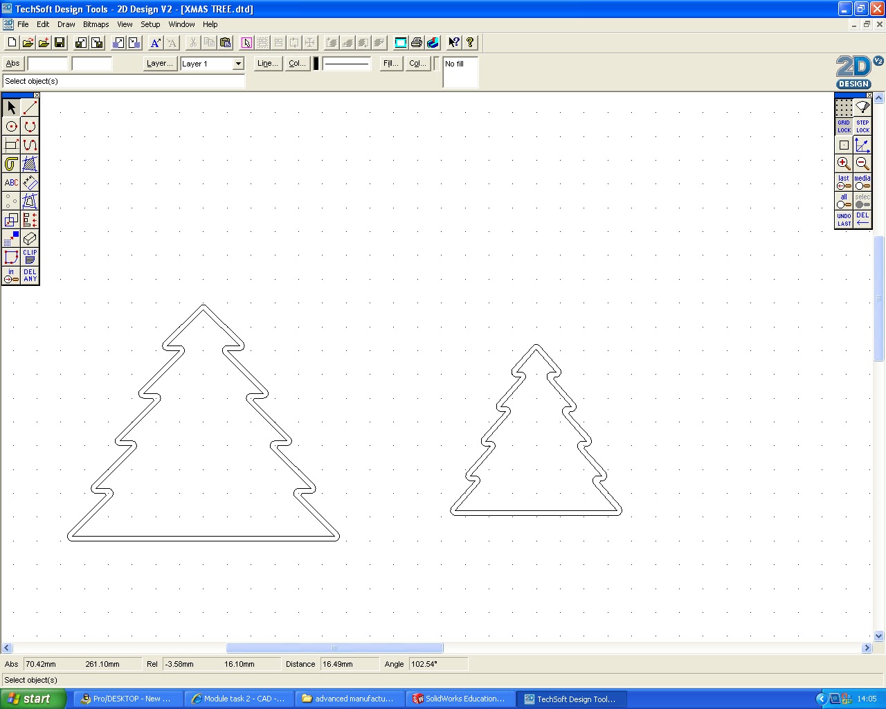 Module task 2 - CAD: 2D Design