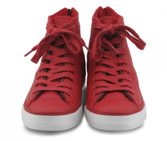 beauty,love: I want this:Converse (PRODUCT)RED Leather Jacket Chuck ...
