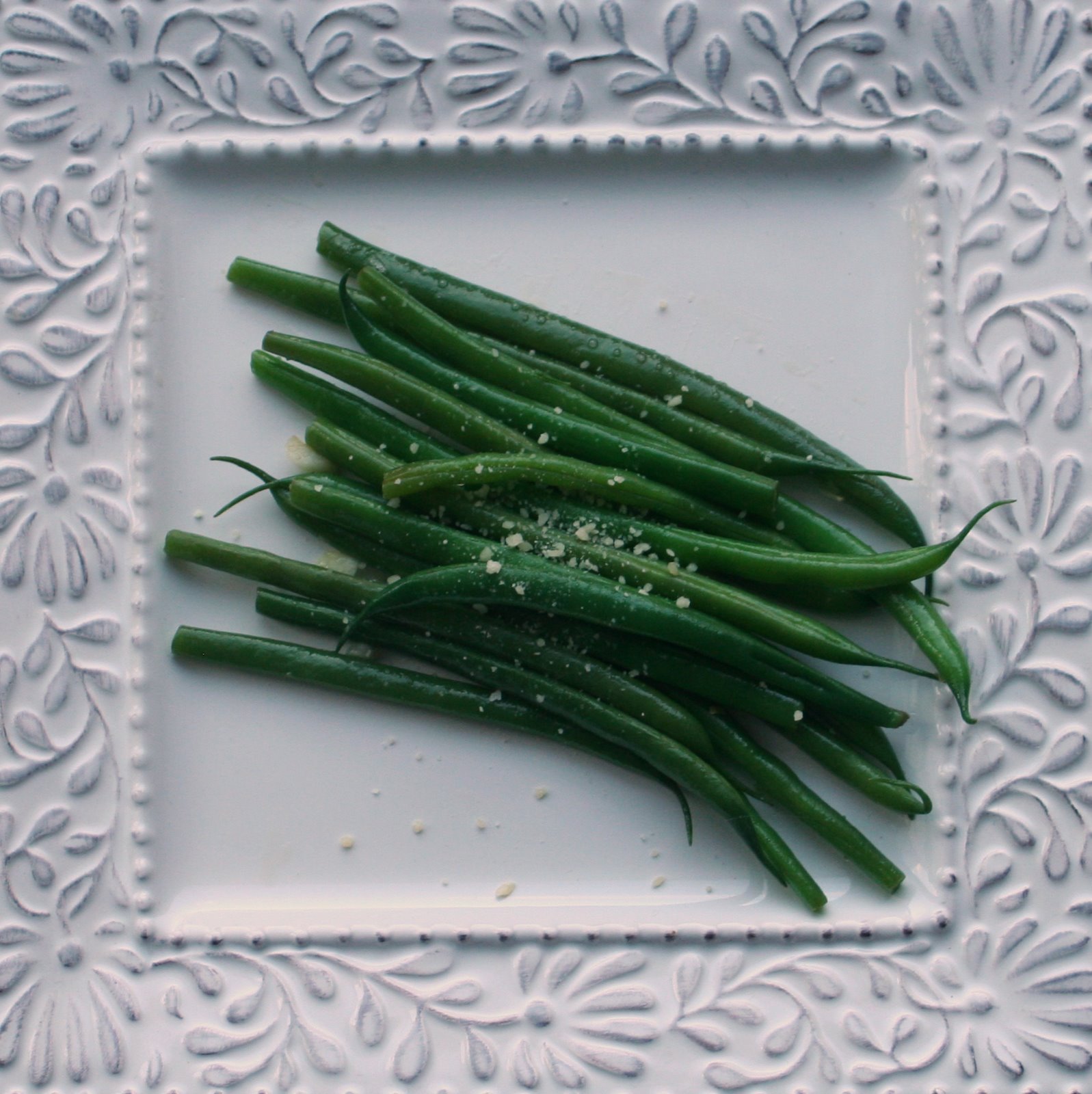 Garlic Parmesan String Beans ~ Healthy Eating for Ordinary People
