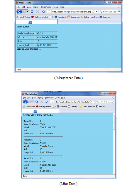 Contoh Konsep database Dealer Motor - Mugen - Something For Nothing