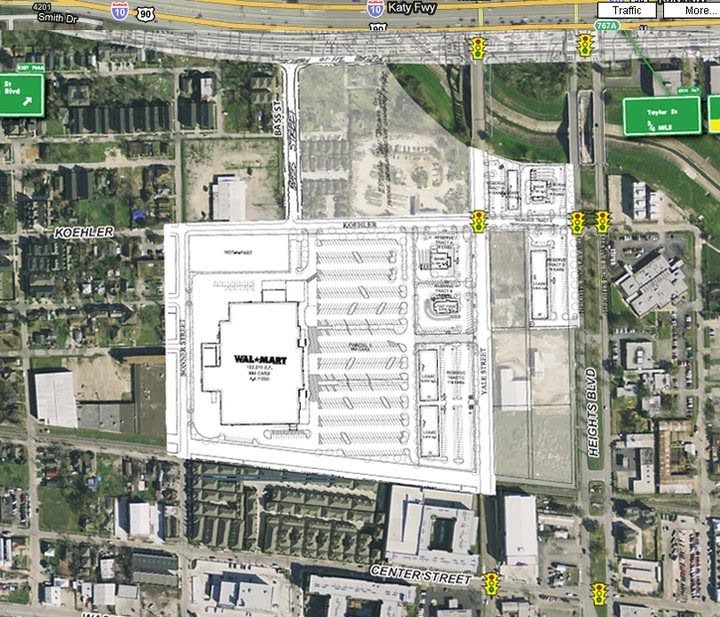 They are Building a Wal-Mart on My Street: Site Plan for WalMart on My ...