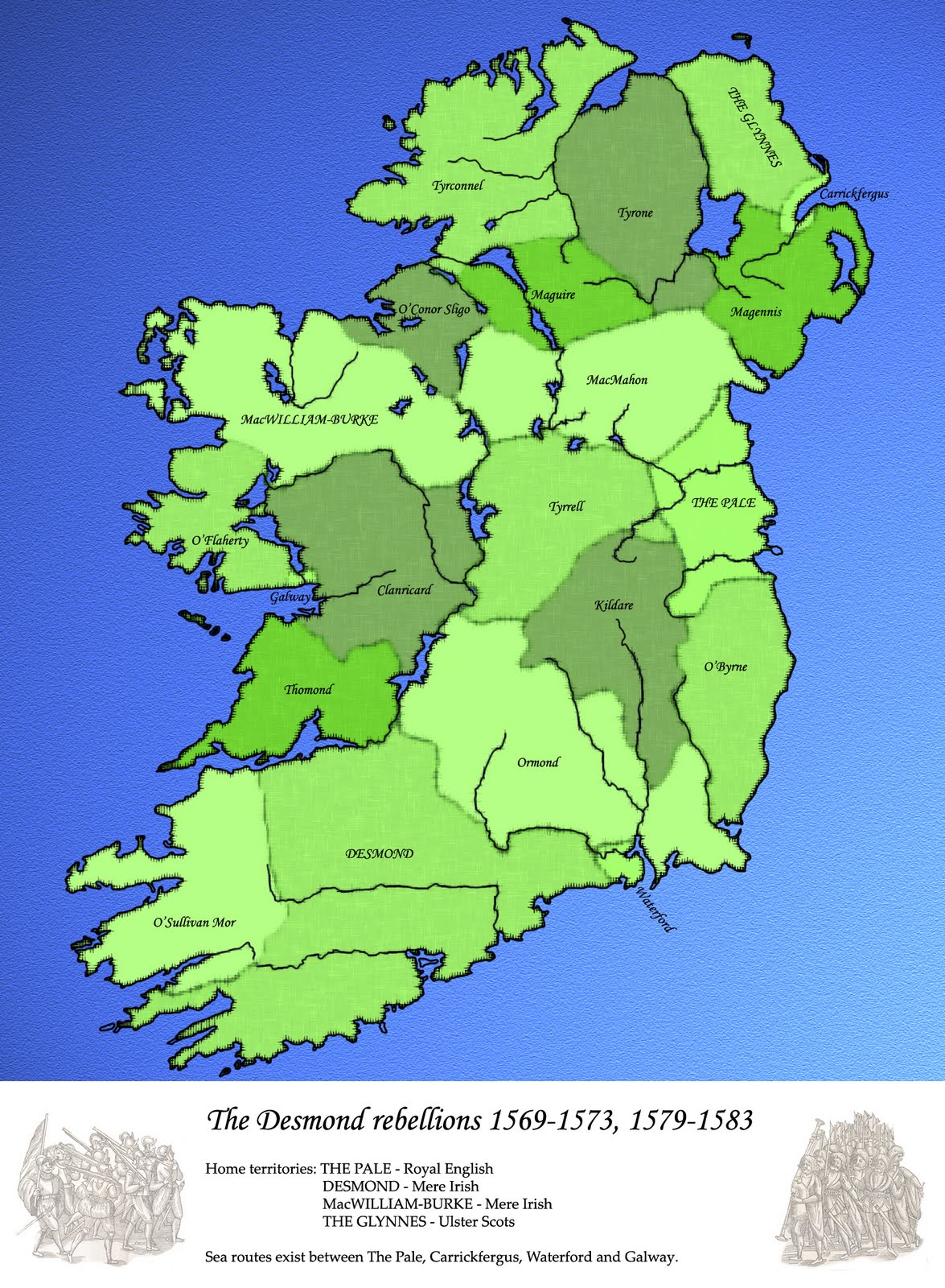 Irregular Wars: Irregular Wars, preliminary campaign map - Desmond ...