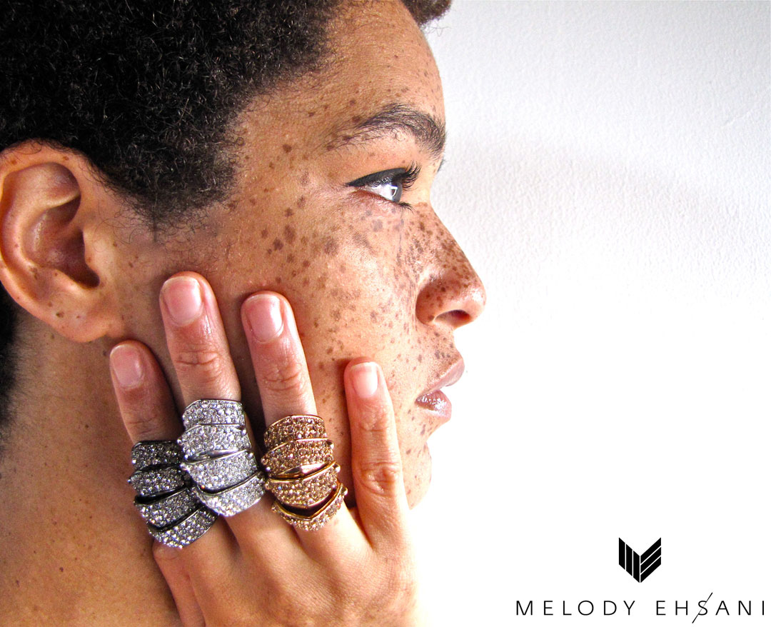 SAINTS + SIRENS SHOWROOM: Jennifer Lopez wearing MELODY EHSANI ring!