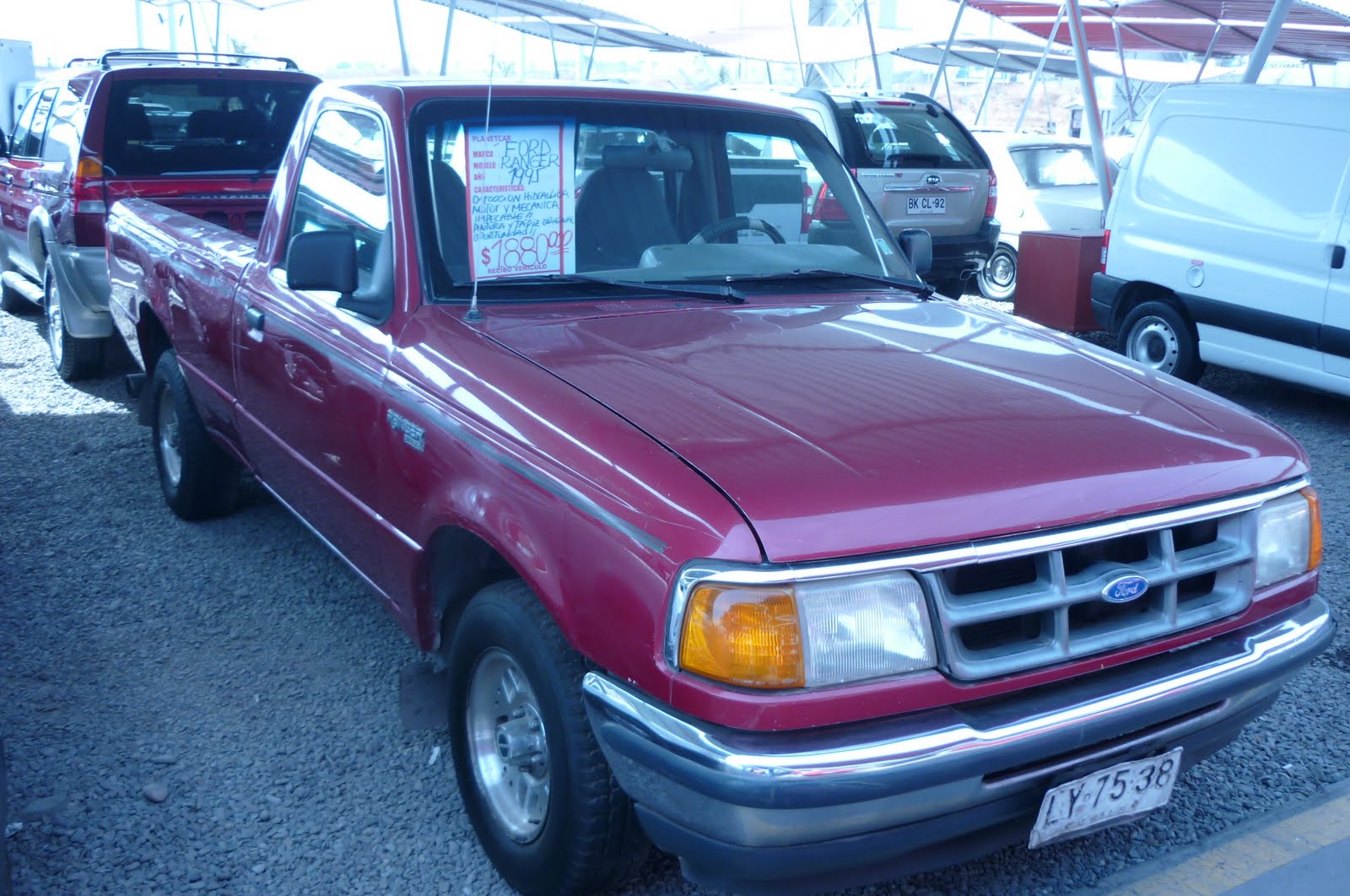 .: CAMIONETA FORD RANGER AÑO 1995