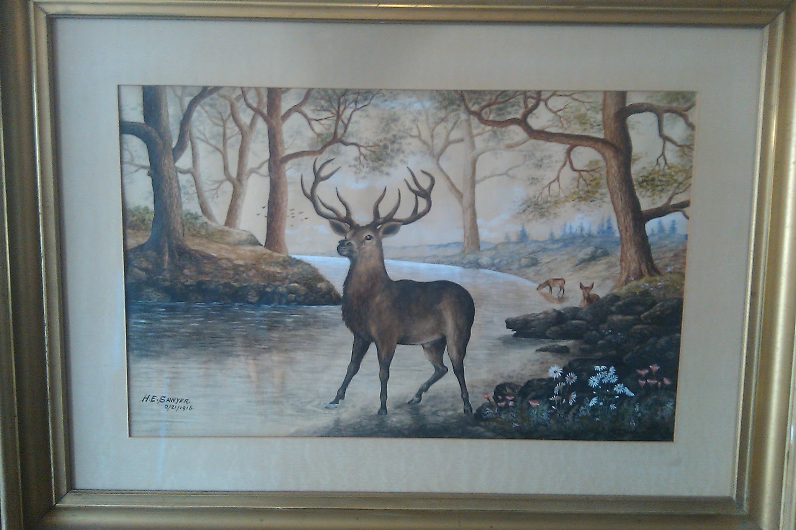 H.E. Sawyer Manx Artist