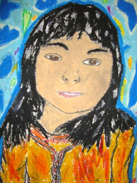 Thomas Elementary Art: 5th Grade Self Portraits
