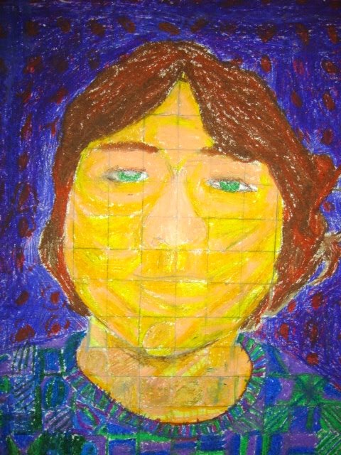 Thomas Elementary Art: 5th Grade Self Portraits