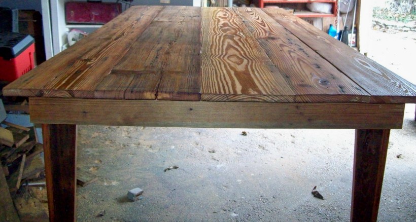 Through The Garden Gate: 7'l x 42"w x 30"h Farmhouse Table