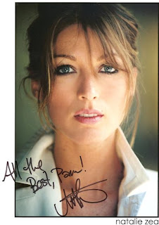 My Autograph Collection So Far: Natalie Zea