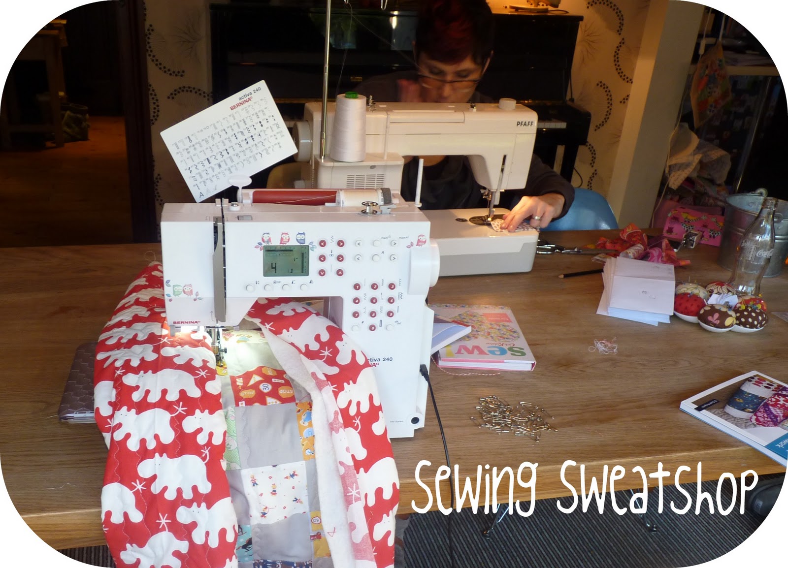 sewjustinesew: Sewing Sweatshop!