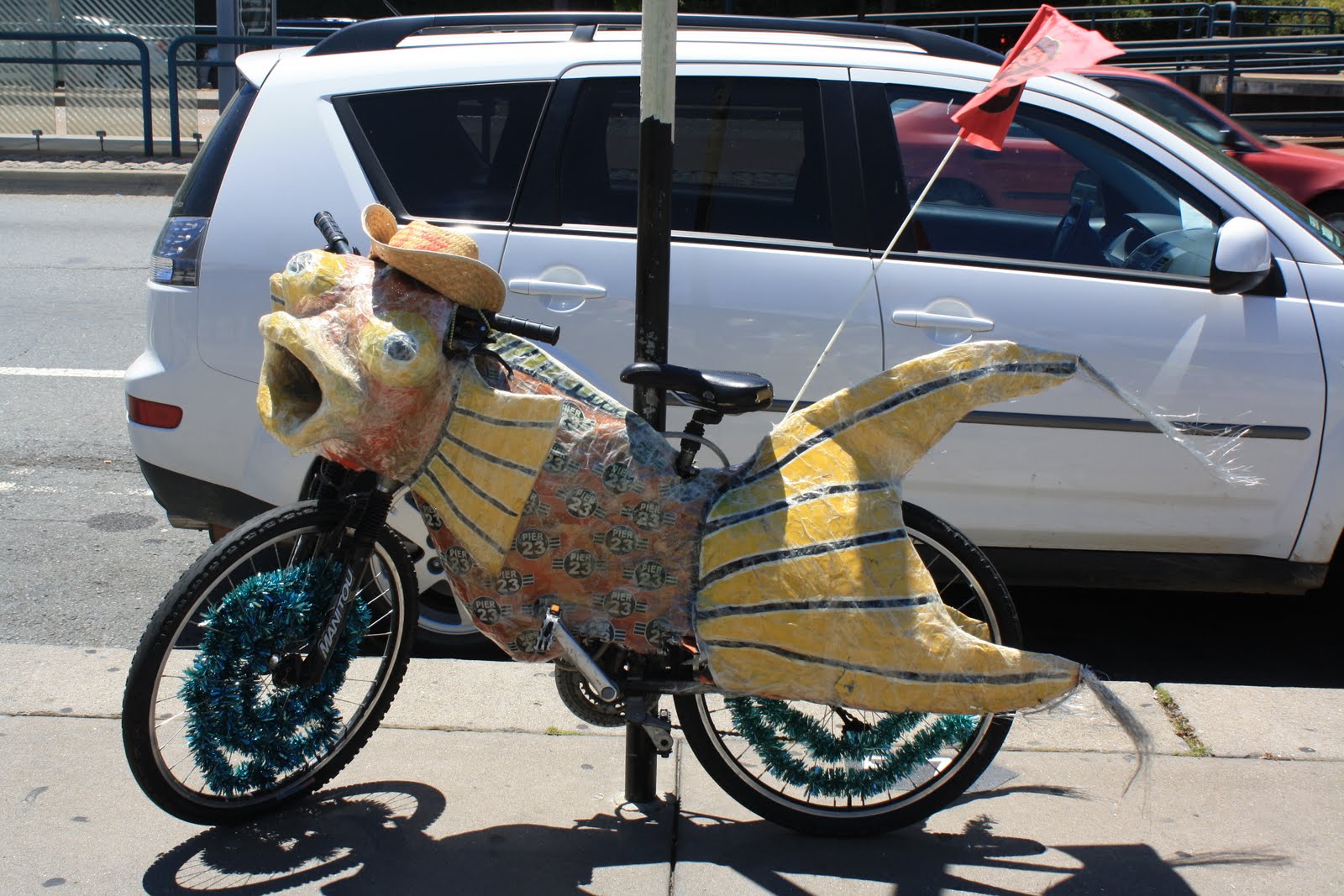 Just some fish bikes, should have seen it coming when I typed it in ...