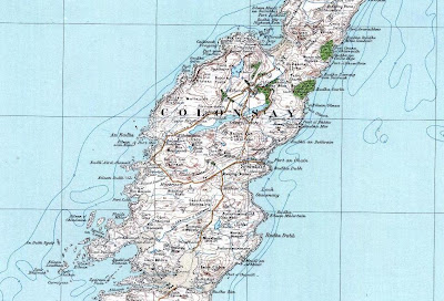 except the Kyles and Western Isles: Old Maps (Colonsay)