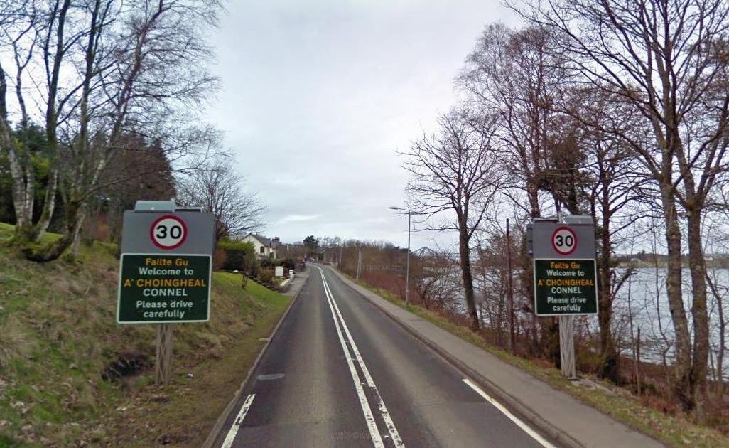 except the Kyles and Western Isles: Connel Ferry